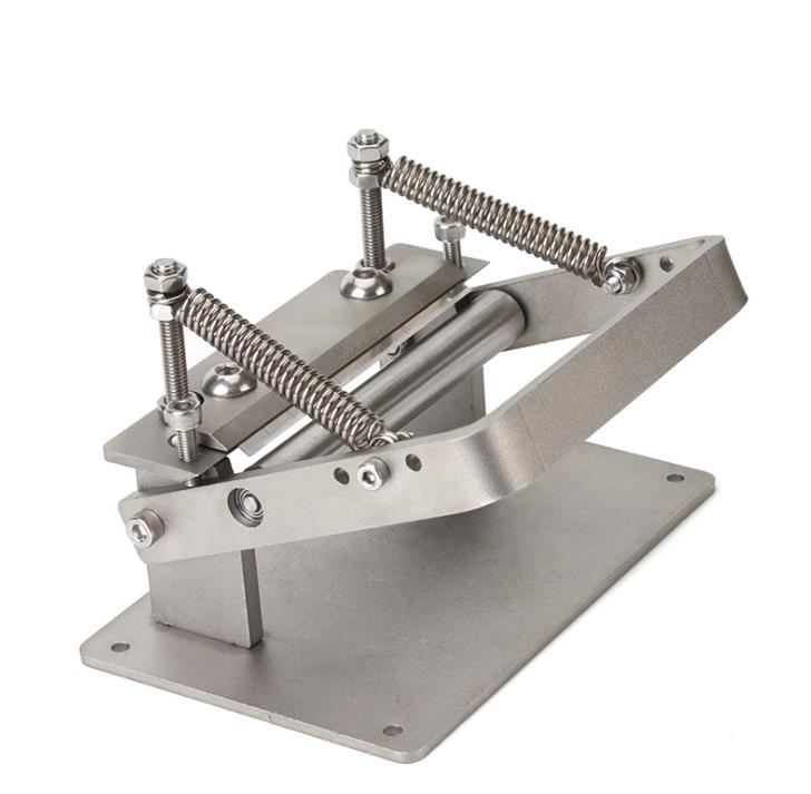 Leather belt skiving machine