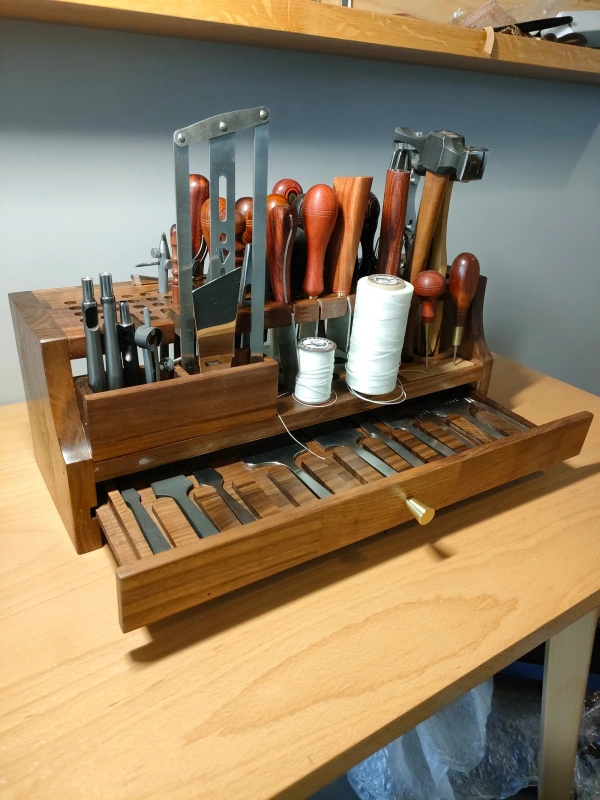 Leather Tool Rack (large)