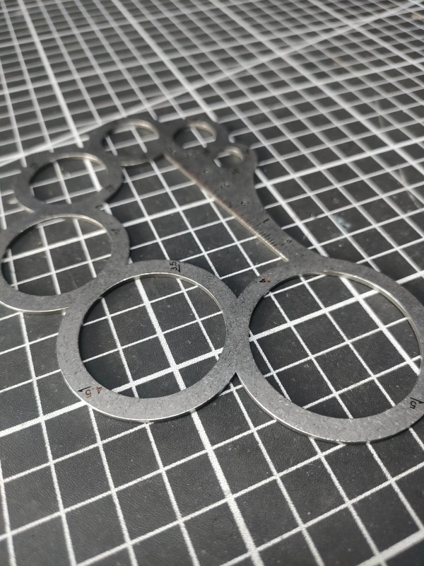 Stainless steel radius&ruler jig