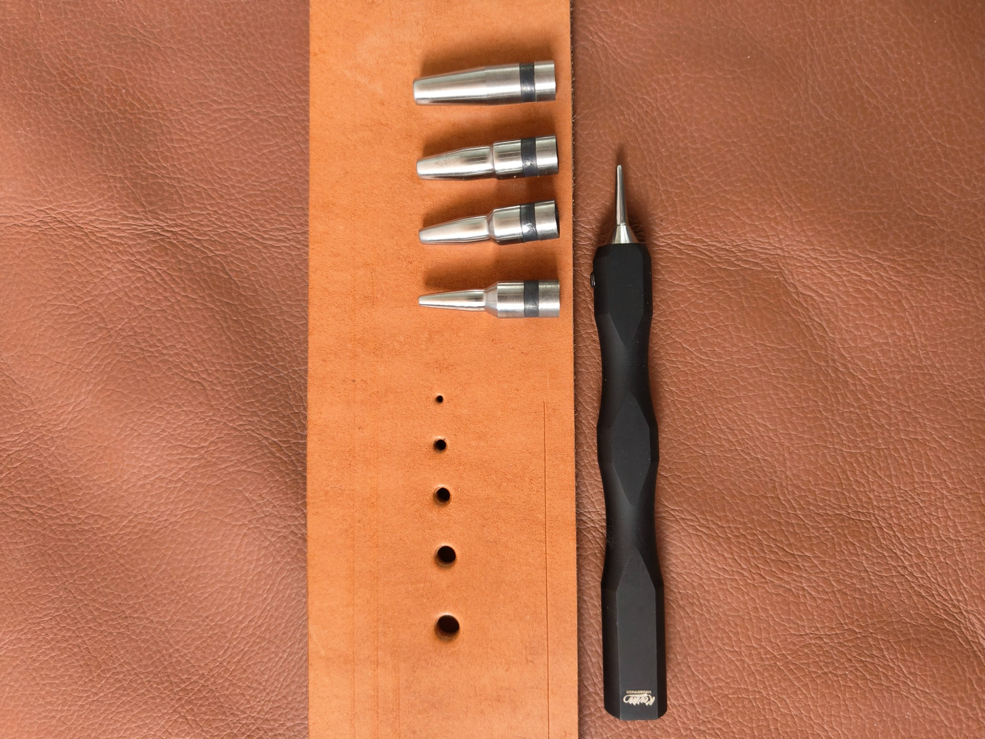 New KL black hole punch 1-5mm (interchangable tip)