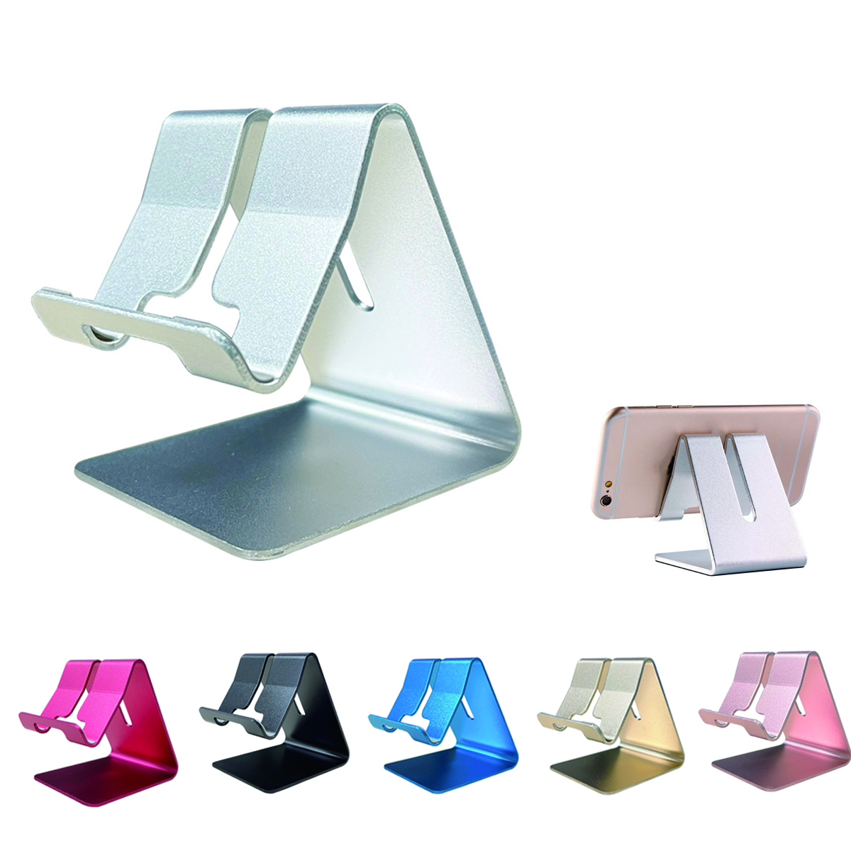 Aluminum Alloy Desktop Phone Stand and Holder