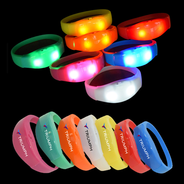 Sound Activated Light Up LED Bracelet