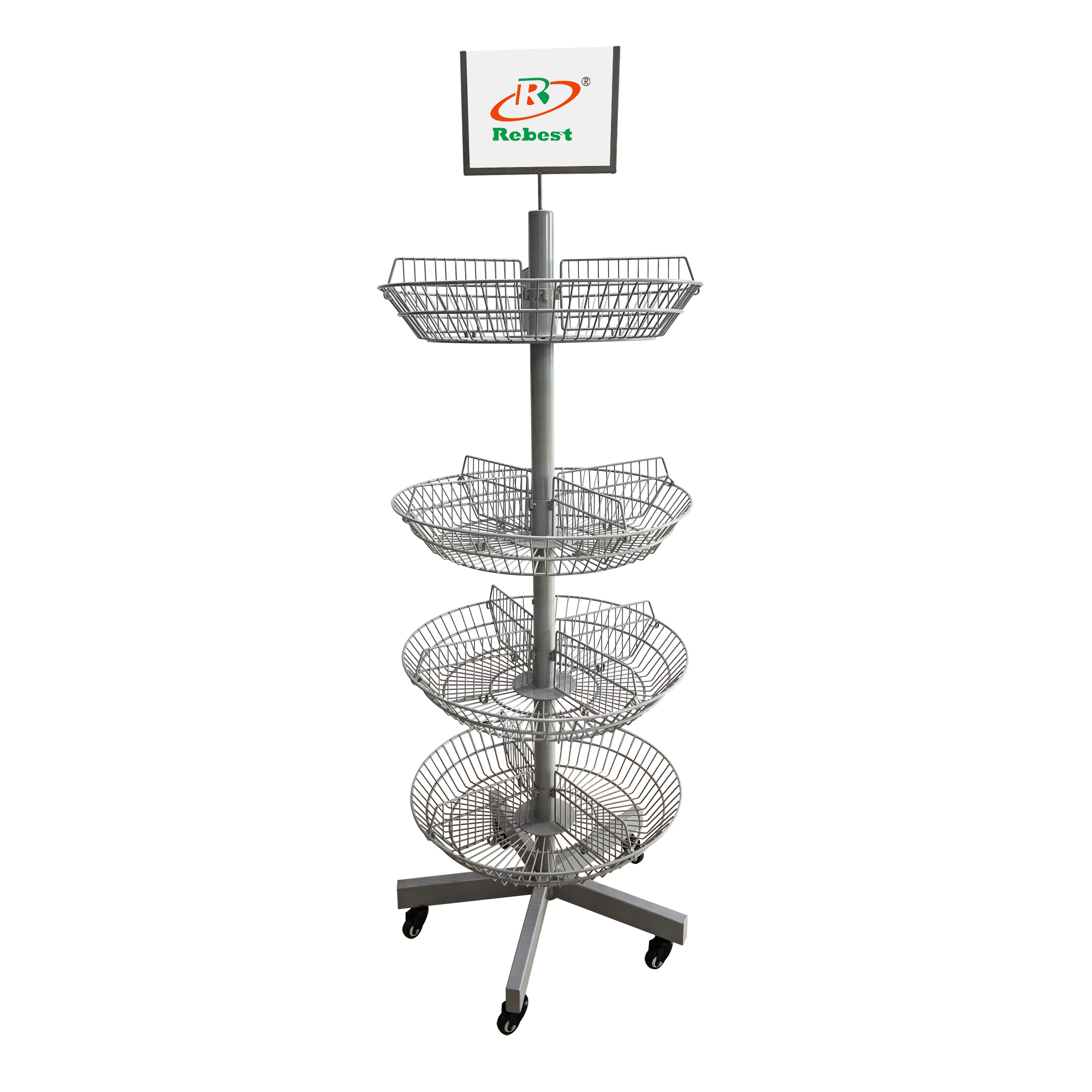 4 Snack Display Rack