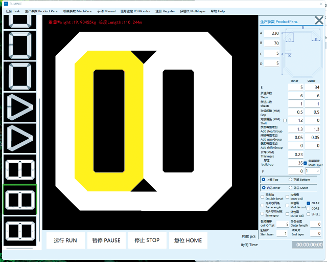 SCF-420 Wound Core Folding Machine
