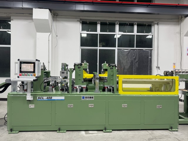 SCL-400 Step-Lap Lamination Cutting Line (Center Legs)