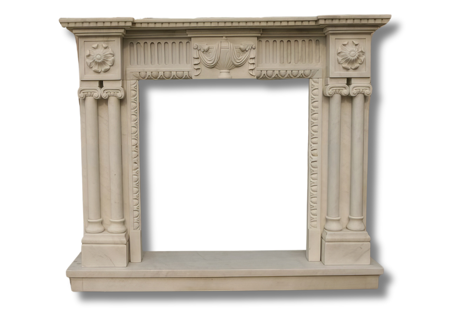 Structural Integrity Stone Fireplace System