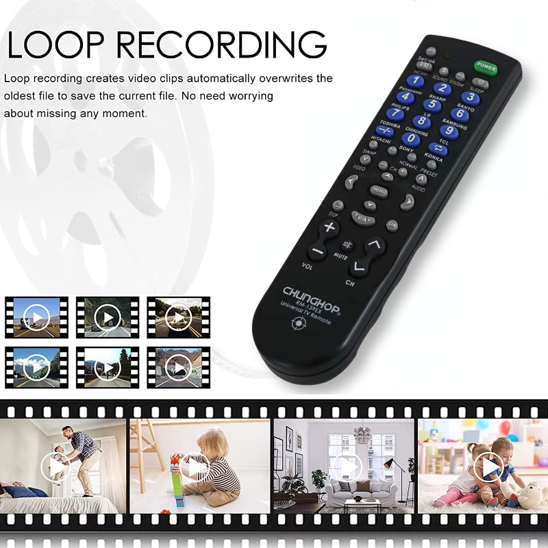 1080P HD Mini Camera WIFI TV Remote Control Camera