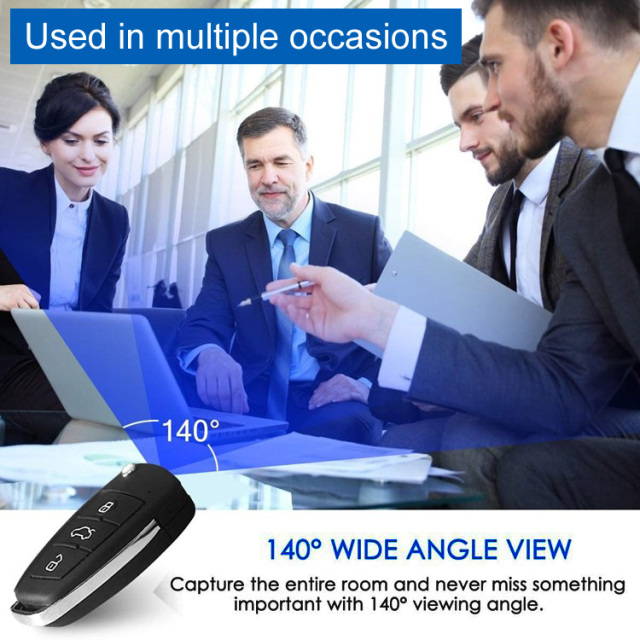 Portable Car Keychain Spy & Hidden Camera with Motion Detection