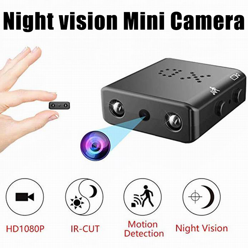 Mini Cam Full HD Mini Camera 1080p Security Protection Night Vision ...