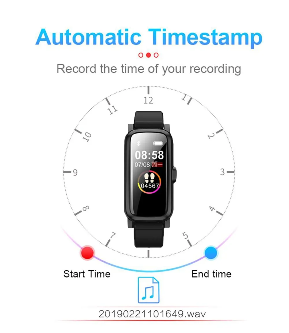 Watches Mini Camera Bracelet Body Cam Video Photo Audio Recording