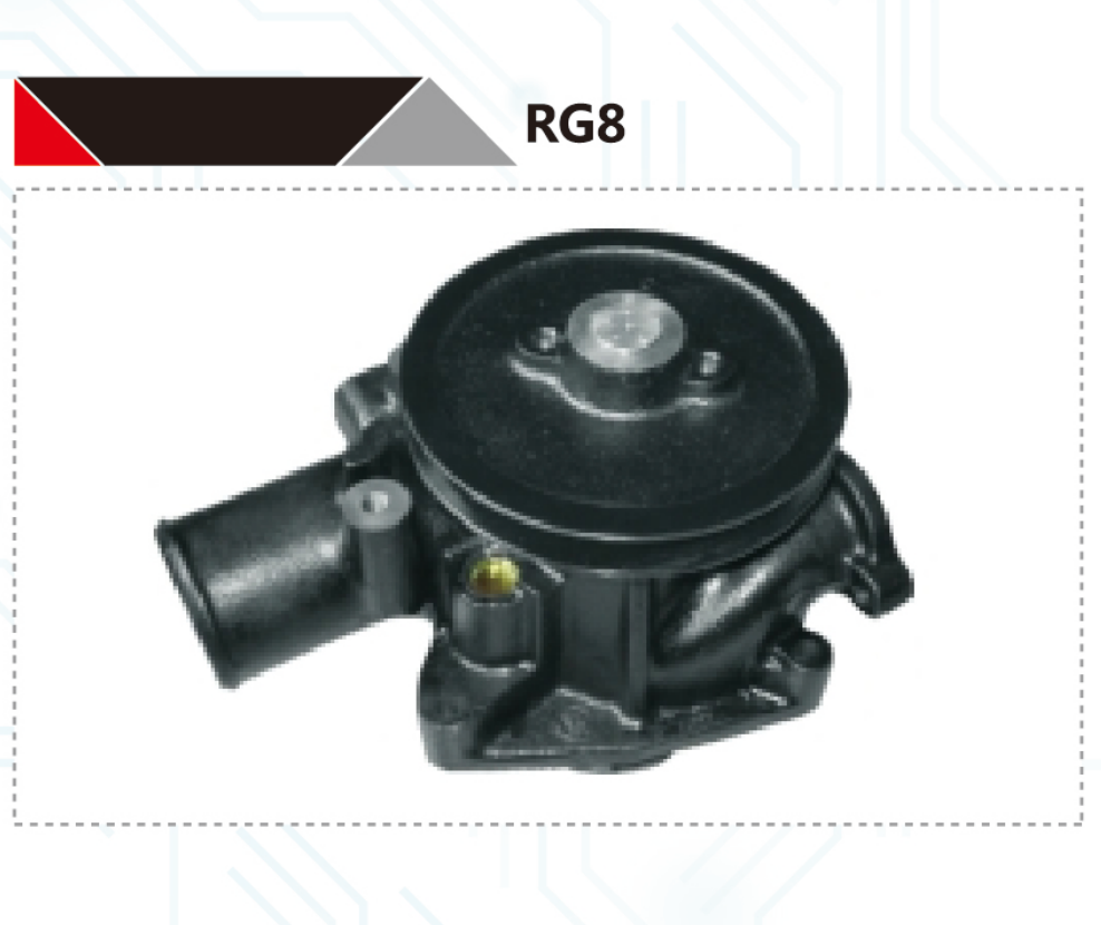 NISSAN UD RG8 DIESEL ENGINE WATER PUMP