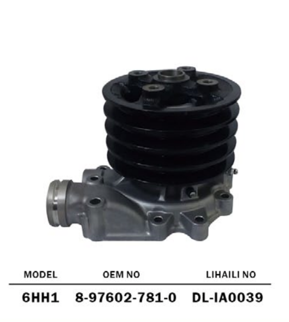 ISUZU 6HH1 DIESEL ENGINE WATER PUMP 8-97602-781-0 8976027810