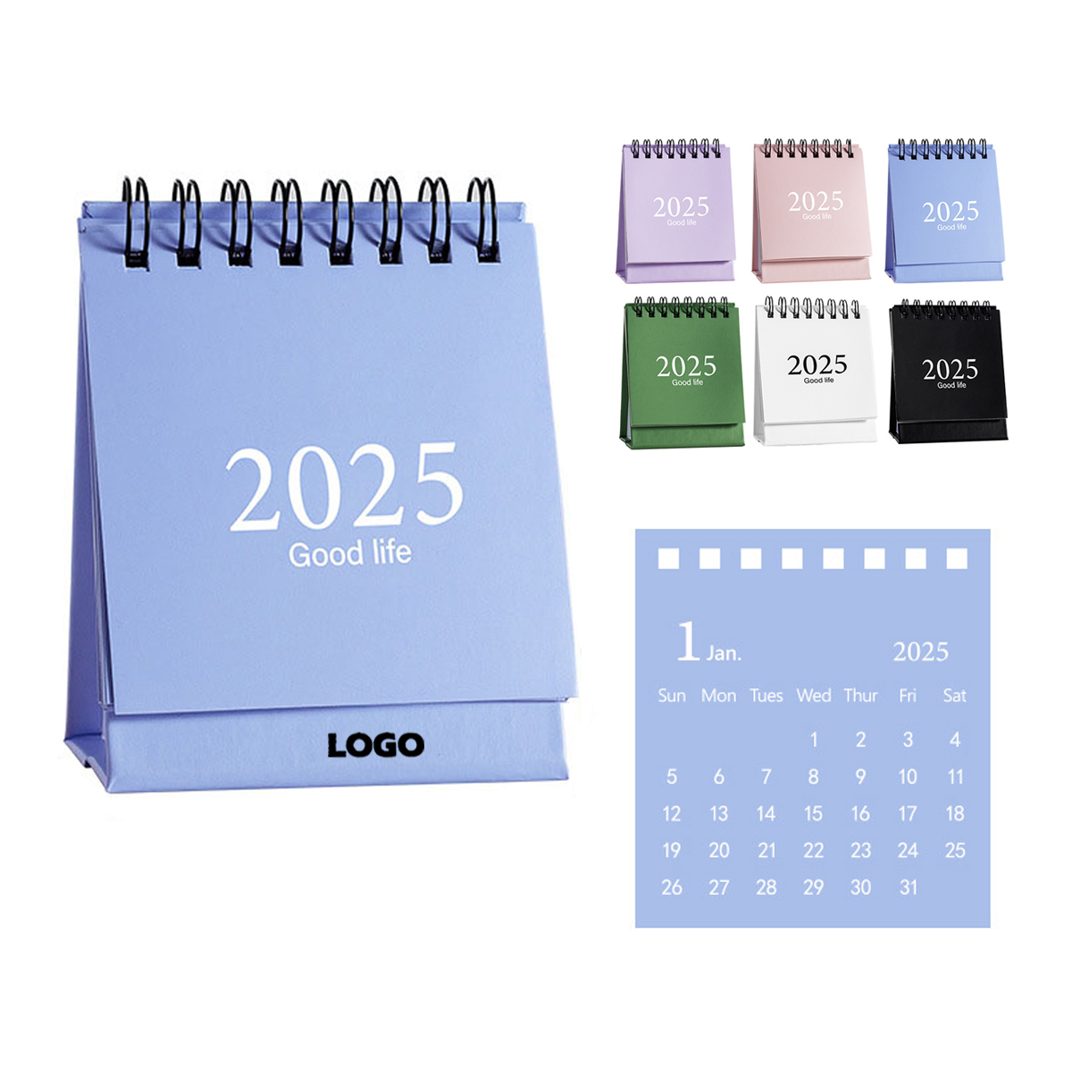 Mini Standing Desk Calendar