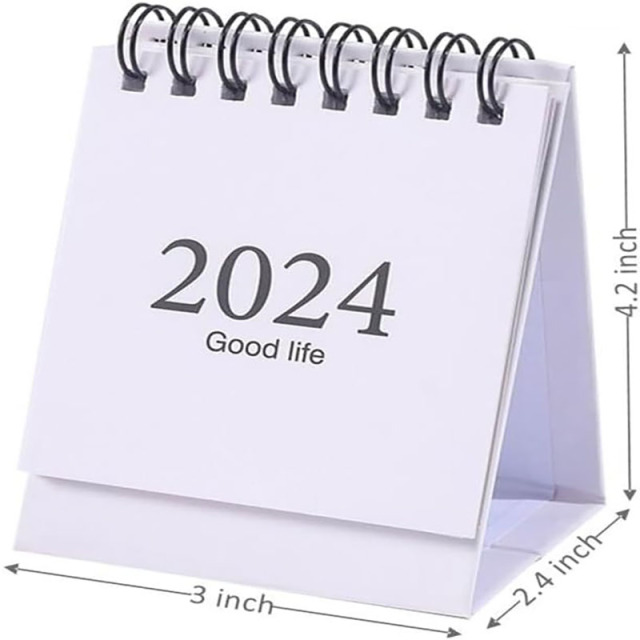 Mini Standing Desk Calendar