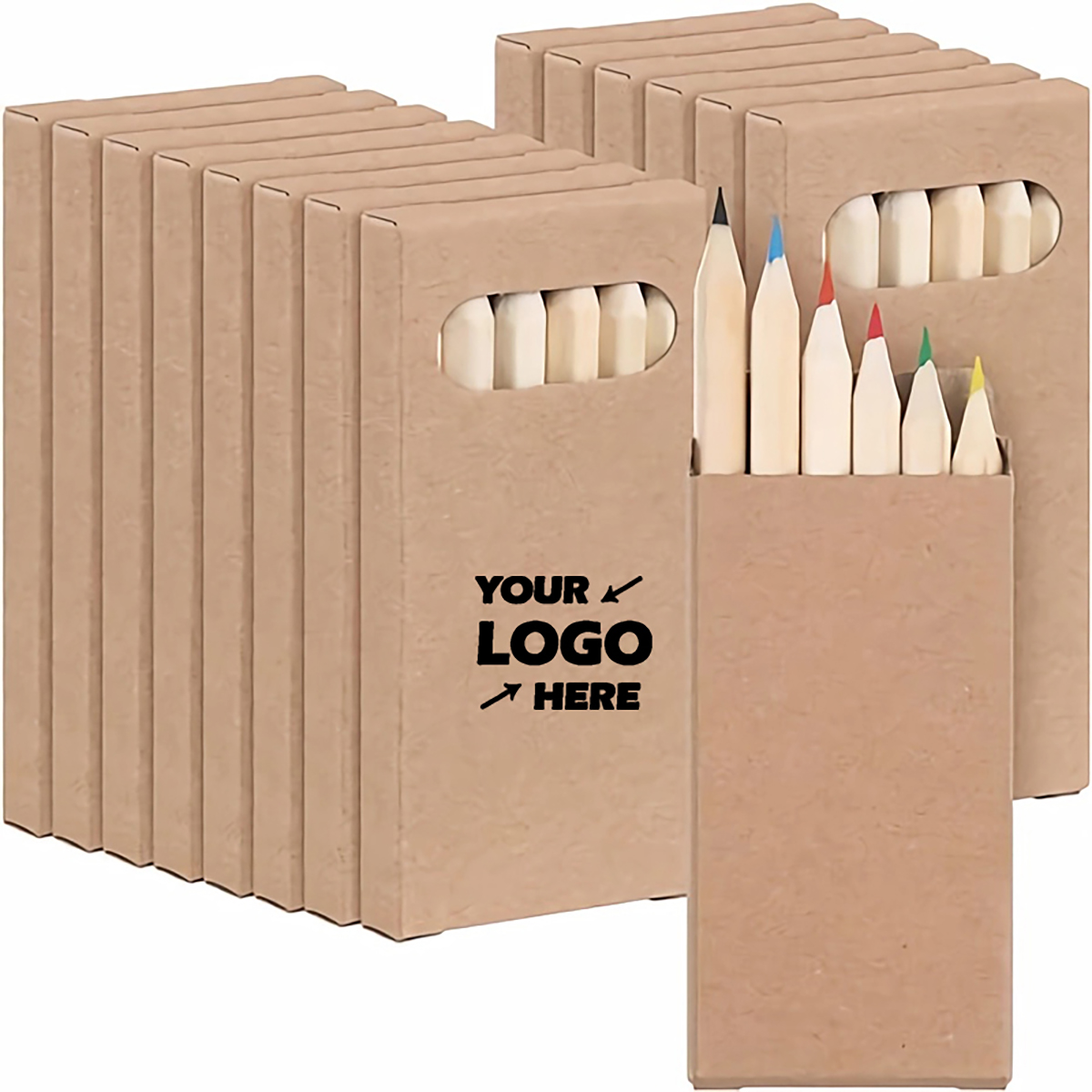 6-Piece Colored Pencil Box