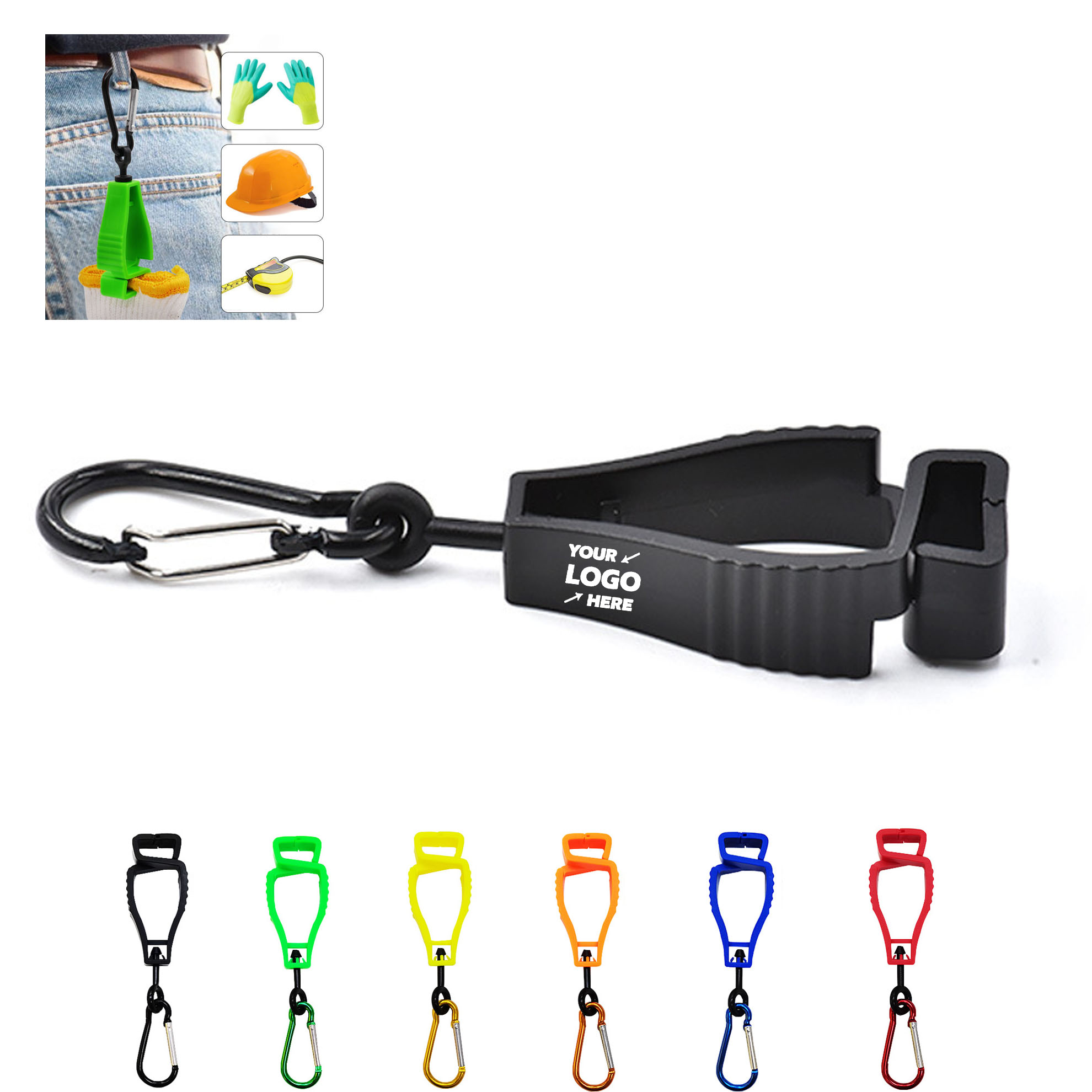 Plastic Glove Clip Hanging Buckle