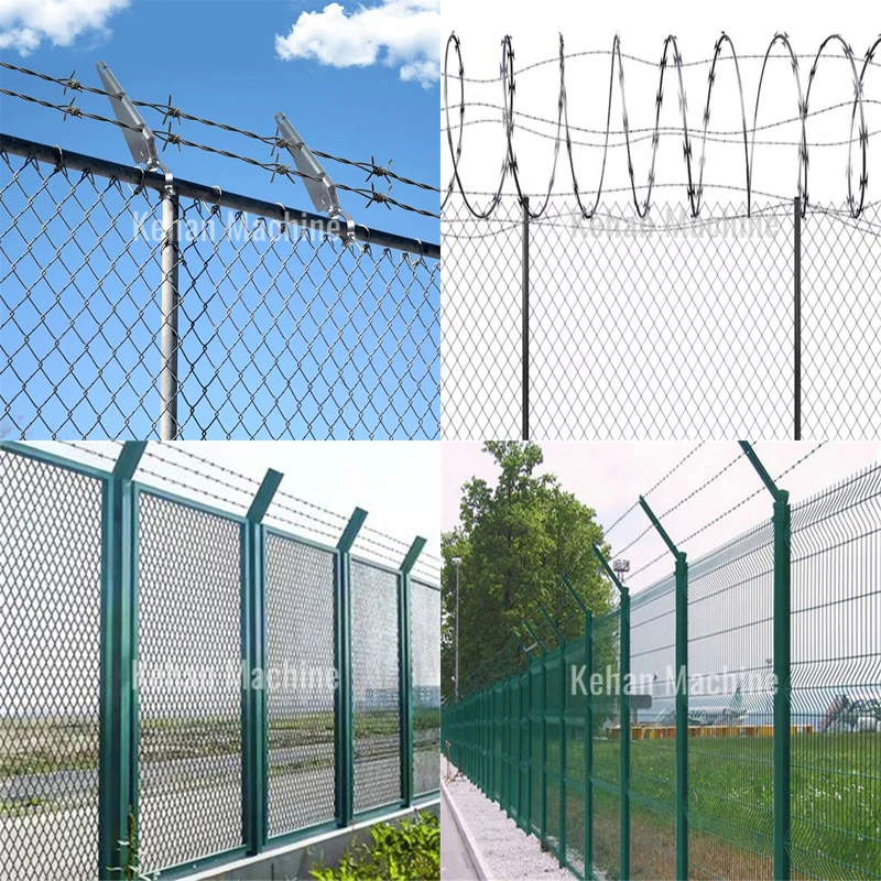 Barbed Wire Machine for Security Function