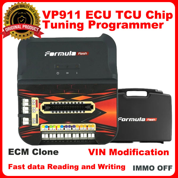 VP911 FormulaFLash ECU TCU Chip Tuning Programmer Tool Update Online via Bench Boot Read and ...