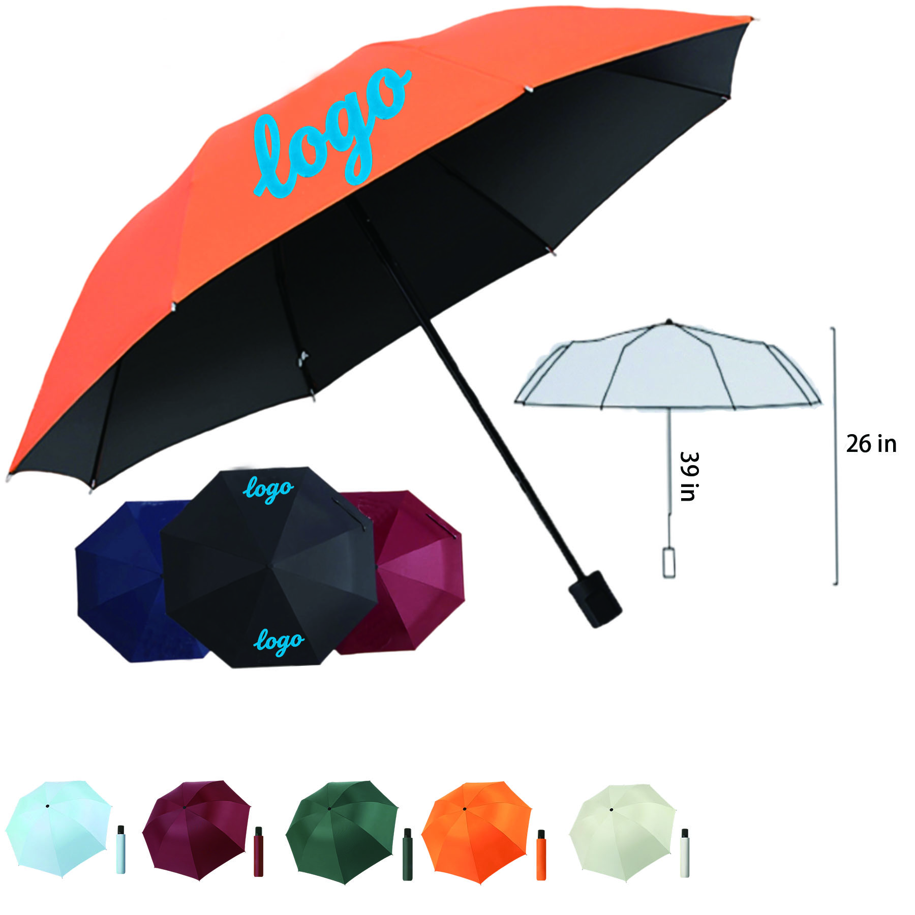 Polyester Vinyl Umbrella