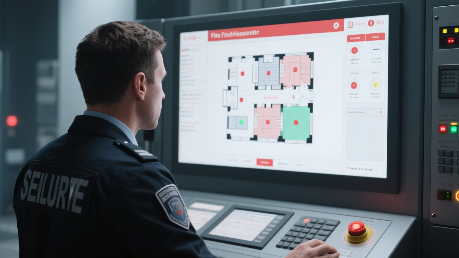 ARM Controllers in Smart Building Fire Alarm Systems