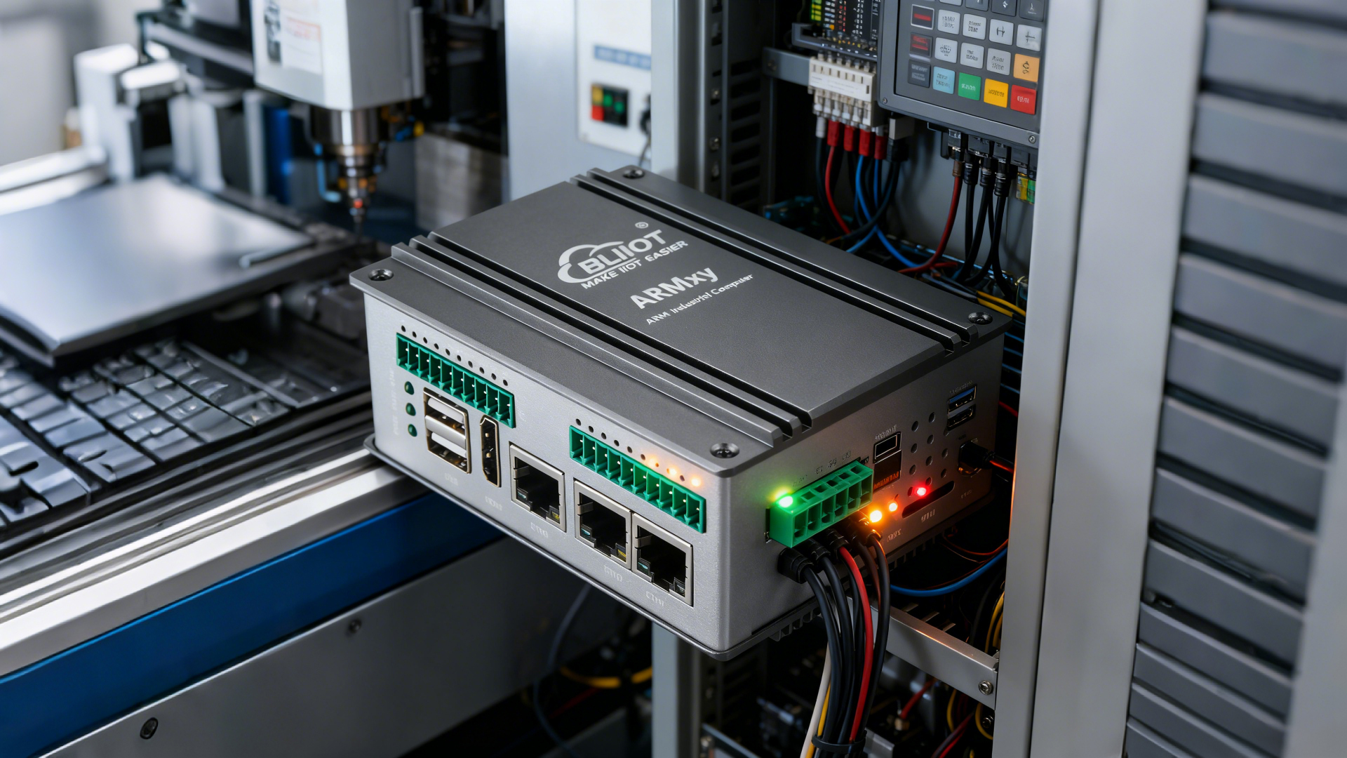 ARM Edge Gateway in CNC Machine Tool Applications