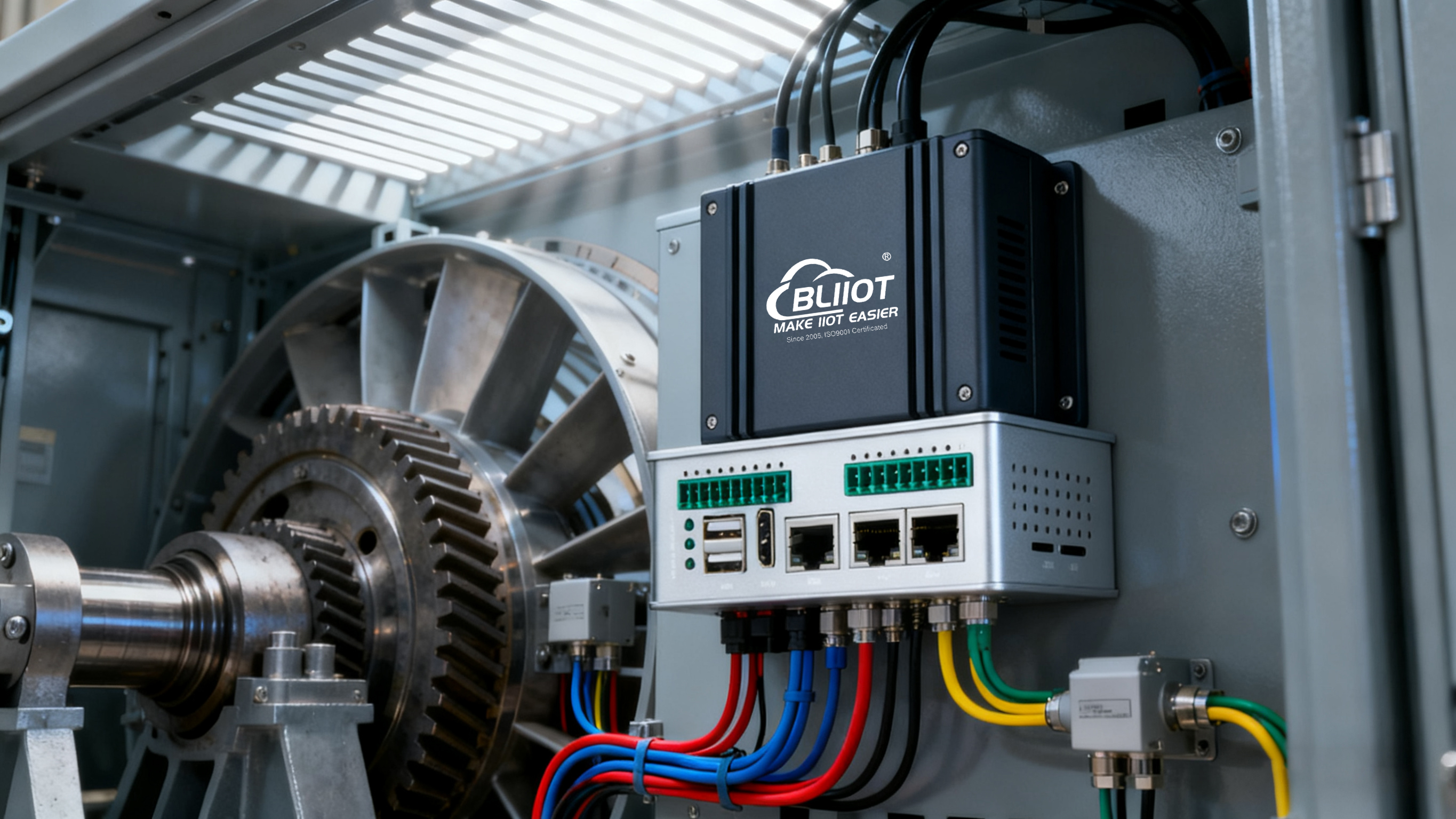 ARM Edge Gateway and IEPE Module for Wind Turbine Maintenance Solution