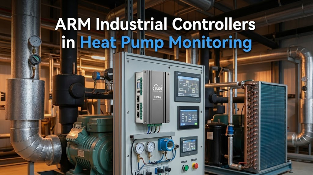 ARM Industrial Controllers in Heat Pump Monitoring and smart Control