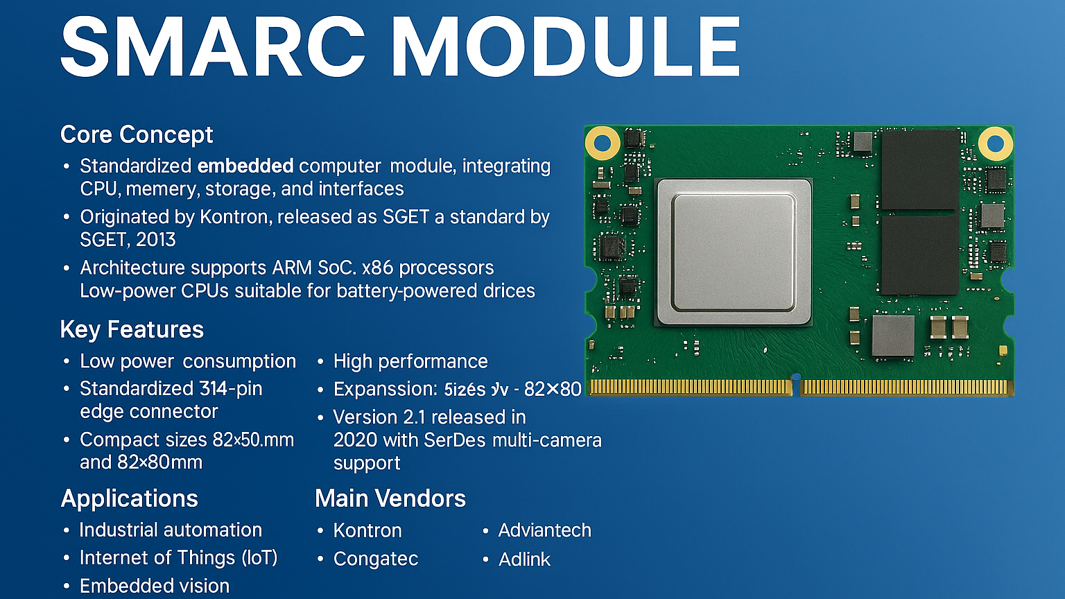 What is a SMARC Module? Its Uses and Working Principle