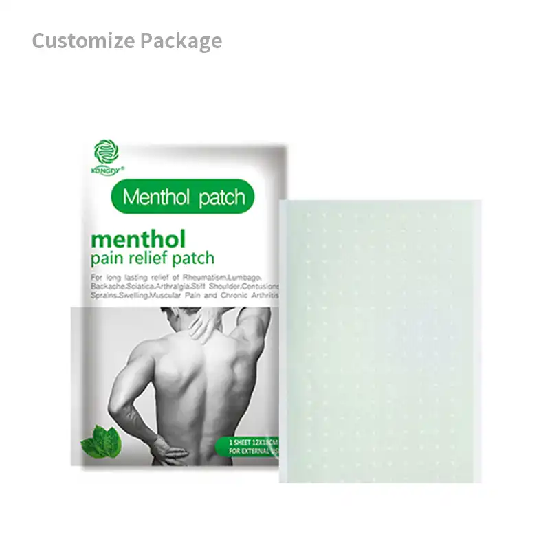 OEM Menthol Pain Relief Patches | Custom Pain Relief Patch Manufacturer ...