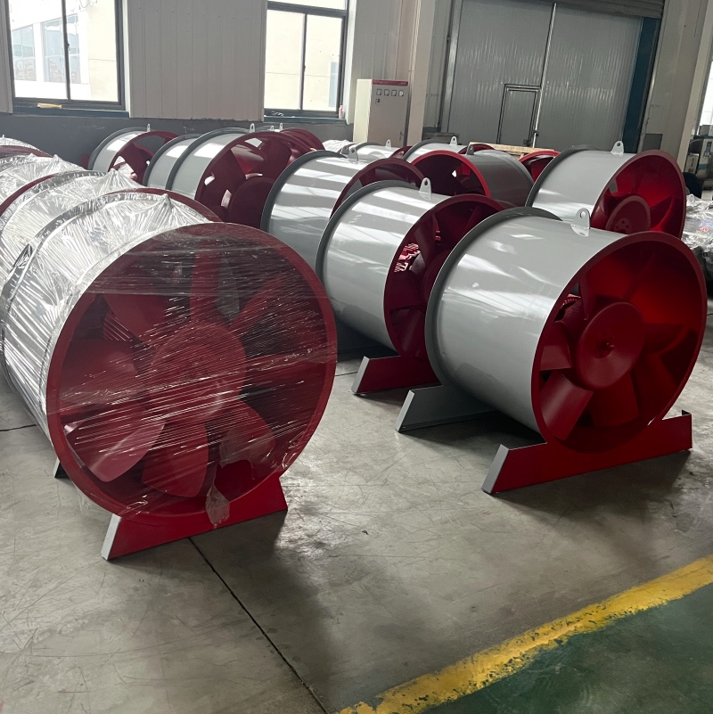 0.37kW 1.1kW 3kW explosion-proof smoke exhaust axial flow fan