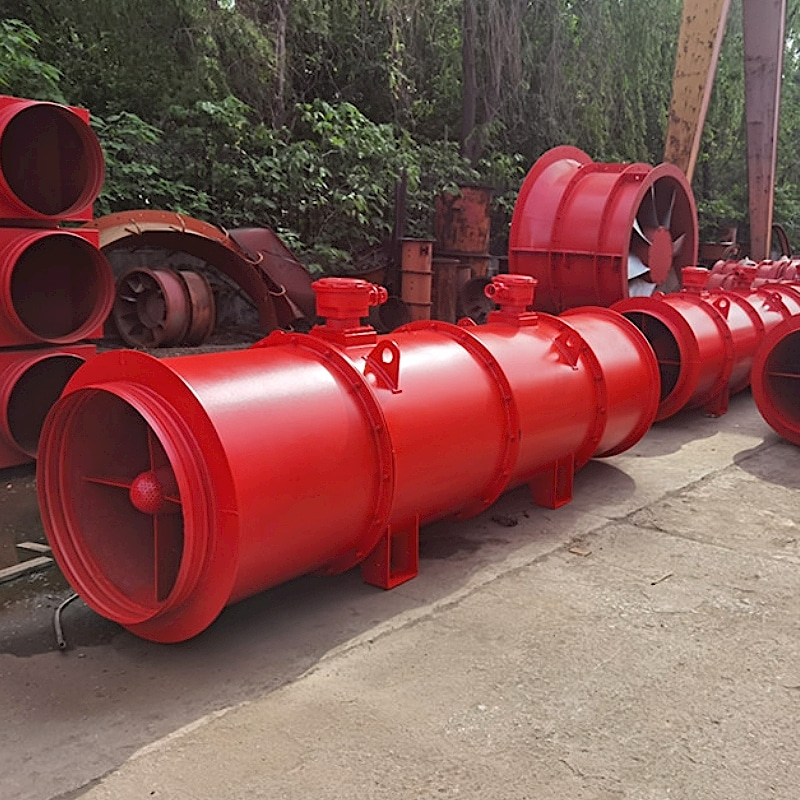 FBD-8.0/2×55kW Explosion-Proof Coal Mine Pressurized Counter-Rotating ...