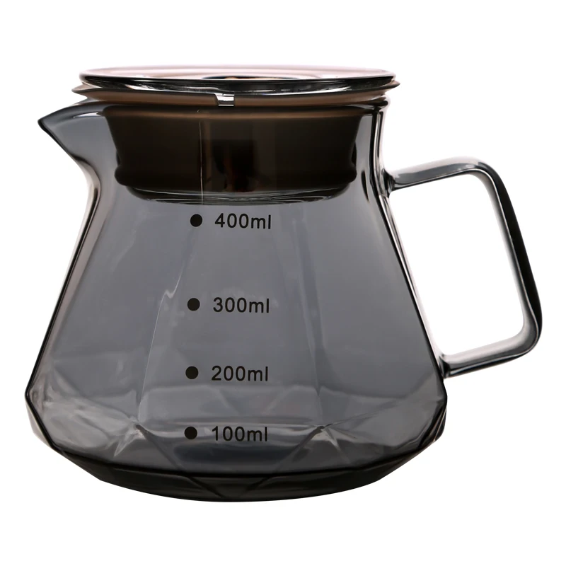 Coffee Obsidian Diamond Hand-brewed Coffee Sharing Pot Filter Cup Cloud ...