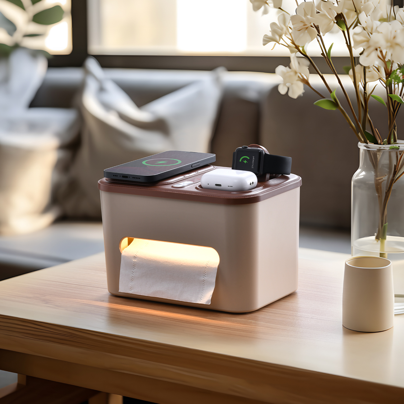 Multifunctional Tissue Box