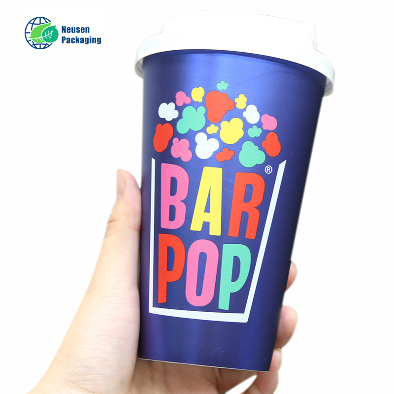 Biodegradable Rainbow Plastic Cups