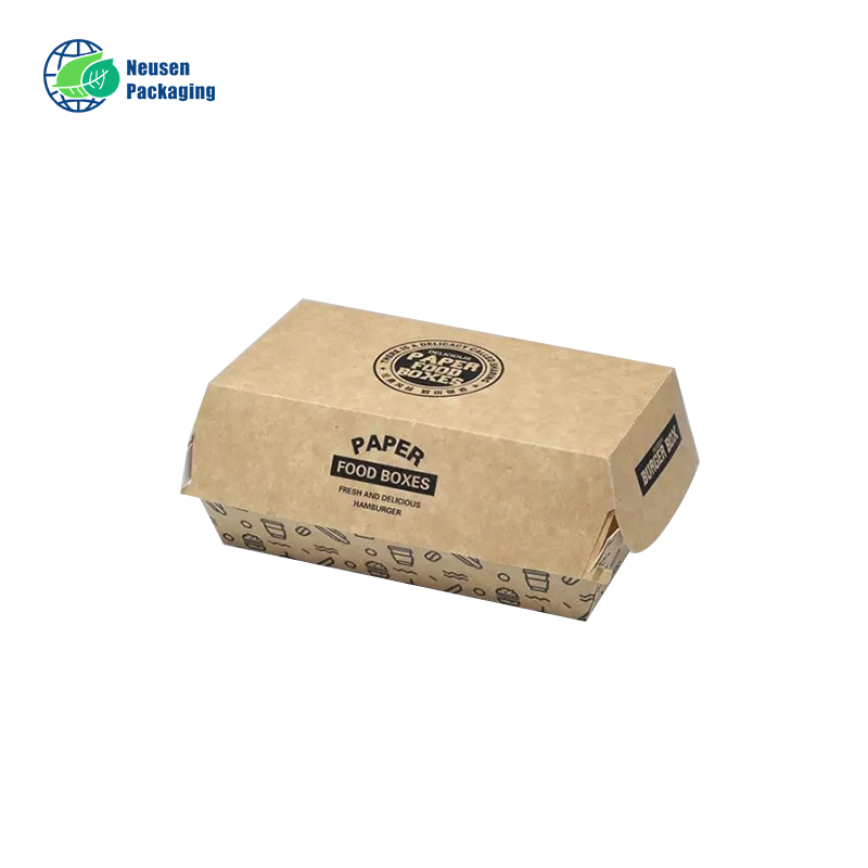Custom Hamburger Packaging Cartons