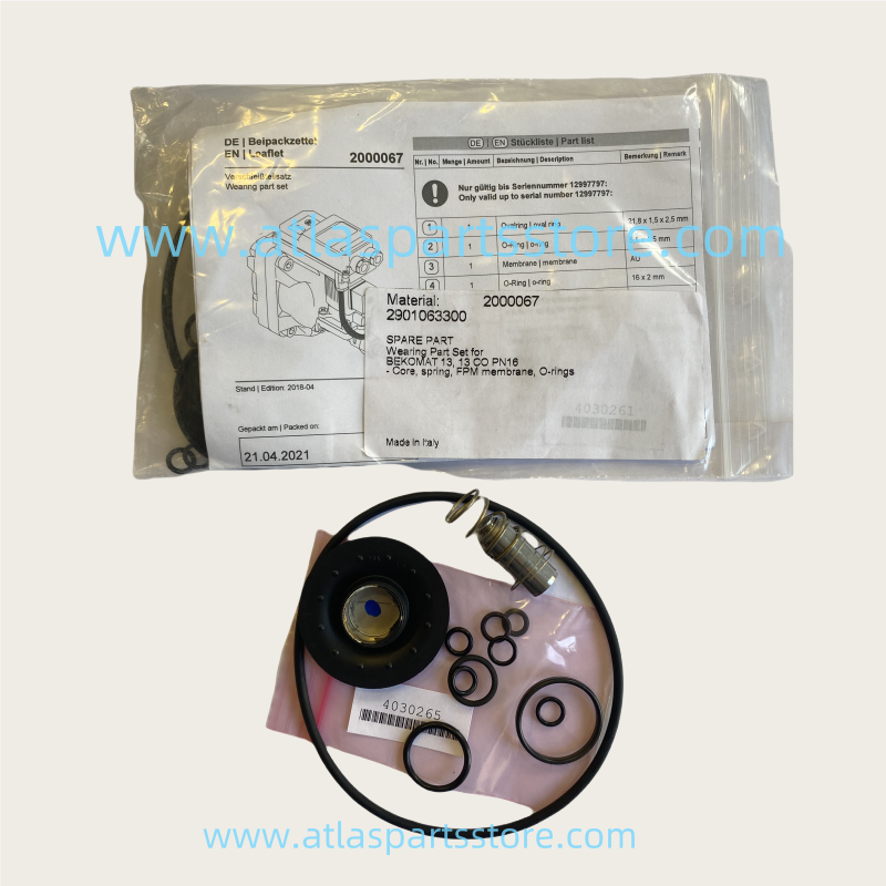 2901063300 Industrial Compressor Parts EWD330 Drain Valve Kit for Atlas ...