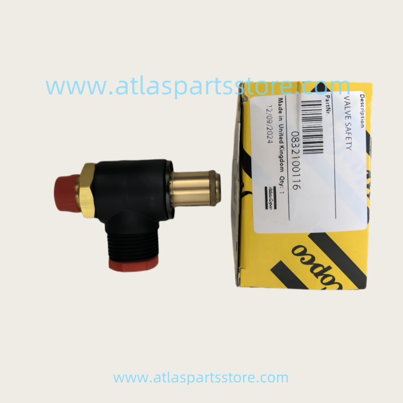 0832100116 Industrial Compressor Parts Safety Valve for Atlas Copco air ...