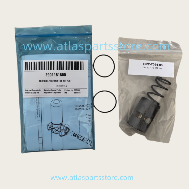 2901161800 Industrial Compressor Parts TROPICAL THERMOSTAT KIT 75 C or ...