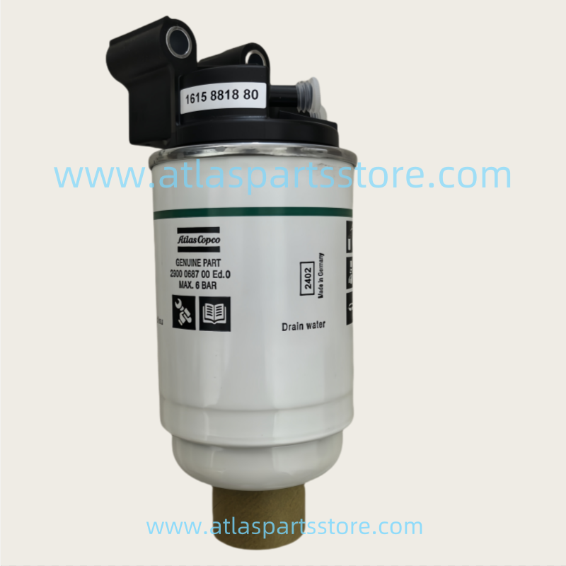 1615881880 Original Atlas Copco fuel filter assy for Atlas Copco air ...