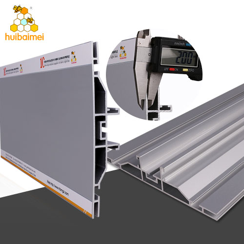 lightbox frame aluminium profile for frame 160MM edgelit exhibition ...