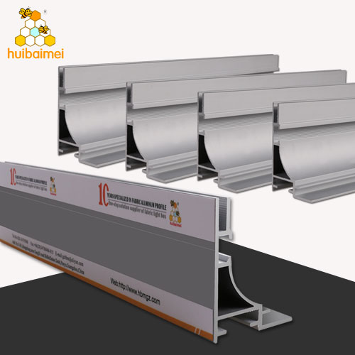 aluminum light box profile,fabric lightbox frame-HBM mannufacturer