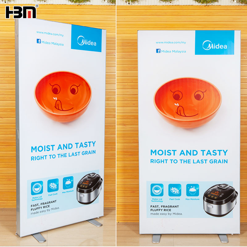 Exhibition LED double side lightbox