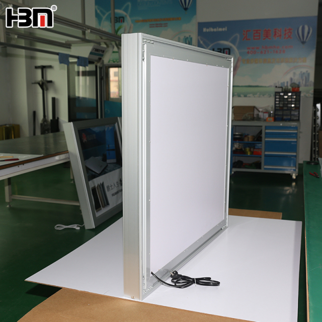 outside waterproof LED advertising sign boards aluminum frame fabric ...