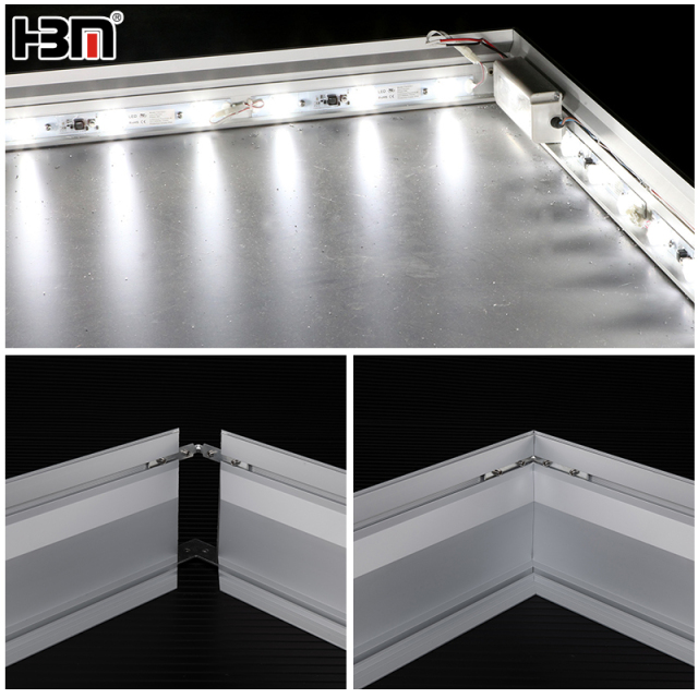 wall mounted flexible fabric advertising light box| SEG led light box