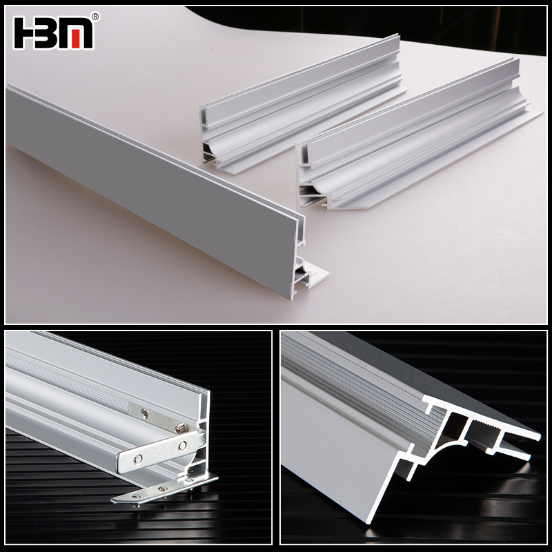 50mm depth aluminium profile seg frame for frameless fabric light box ...