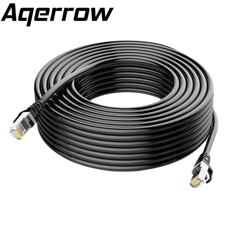 Cat 6 Ethernet Cable 200 ft, Outdoor&Indoor 10Gbps Ethernet Cable, High ...