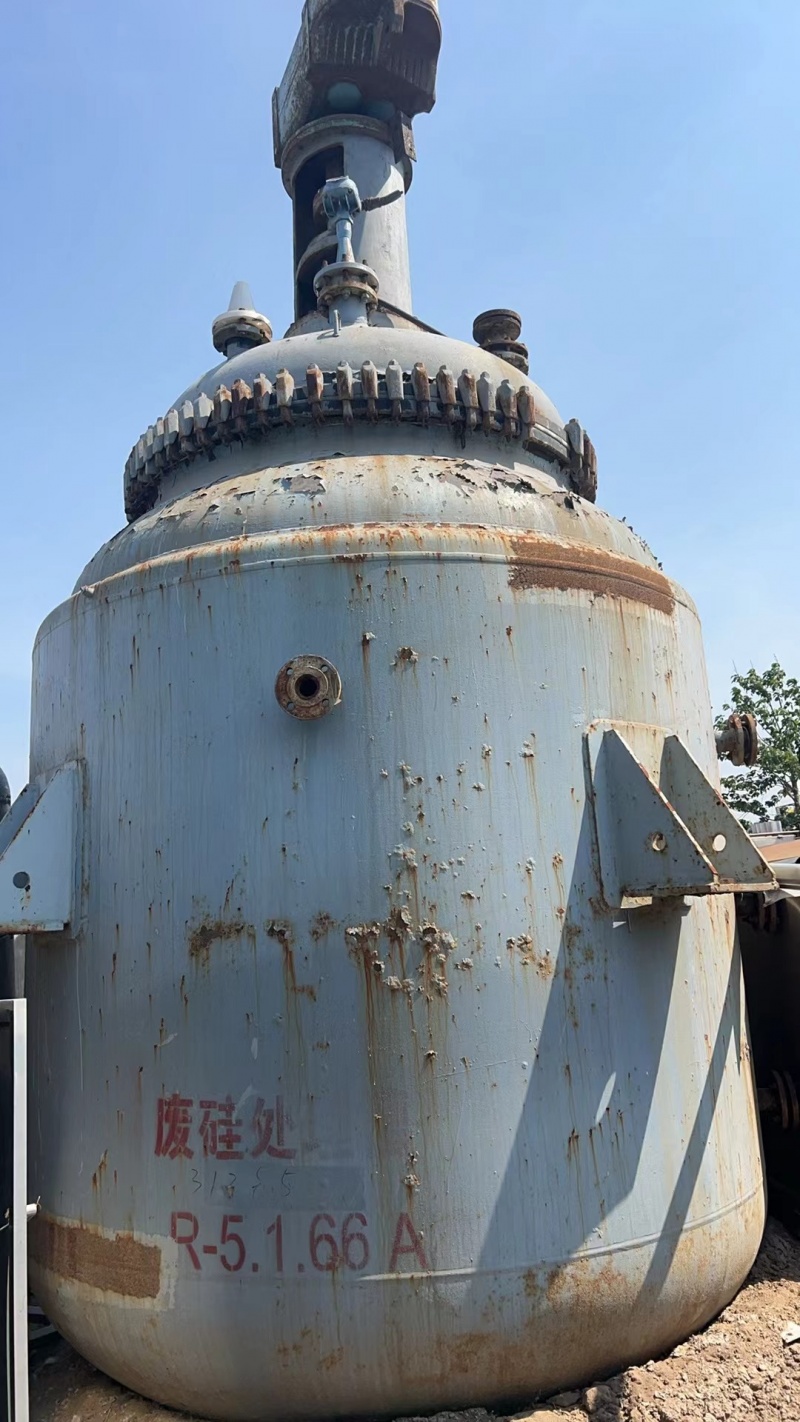 10 ton enamel reaction kettle