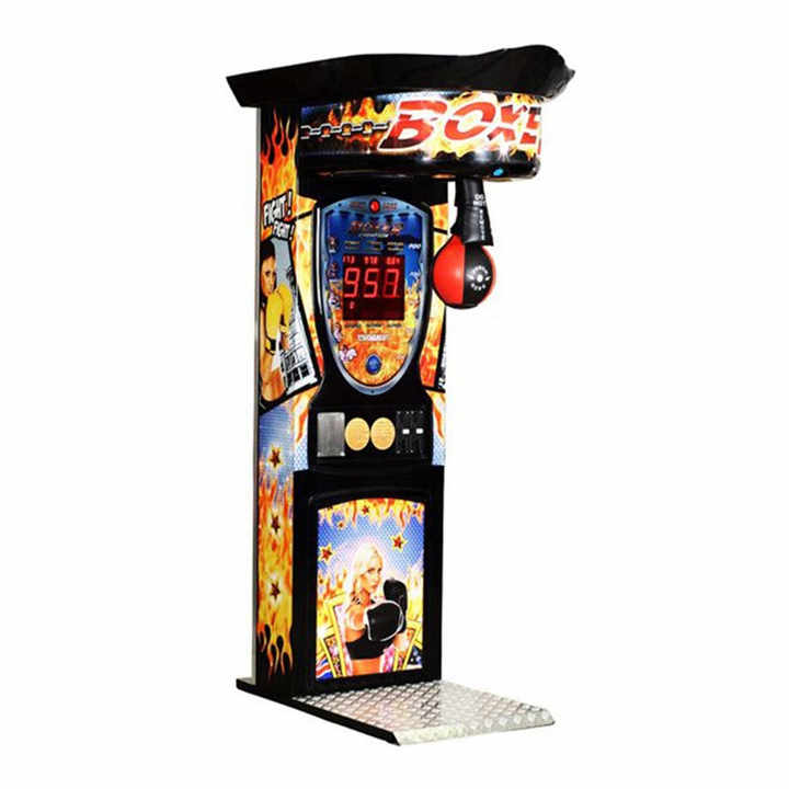 Threeplus Coin Operated Arcade Boxing Punch Game Machine Ultimate ...