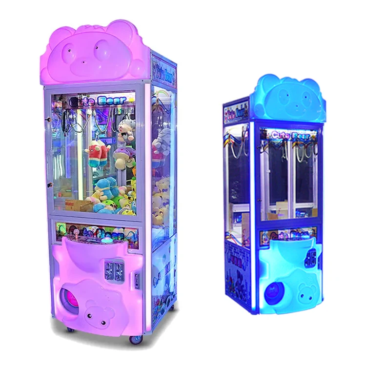 Amusement Park Crane Claw Machine Arcade Coin Operated Claw Machine ...