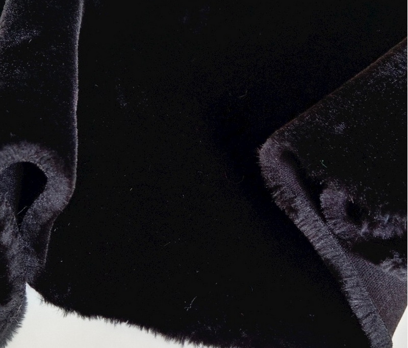 Short Plush Faux Shearling Fur Fabric Shaggy Faux Fur High Quality Faux ...